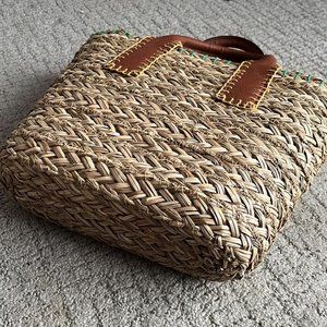 Universal Thread | Bags | Nwot Universal Thread Straw Mini Tote Handbag ...